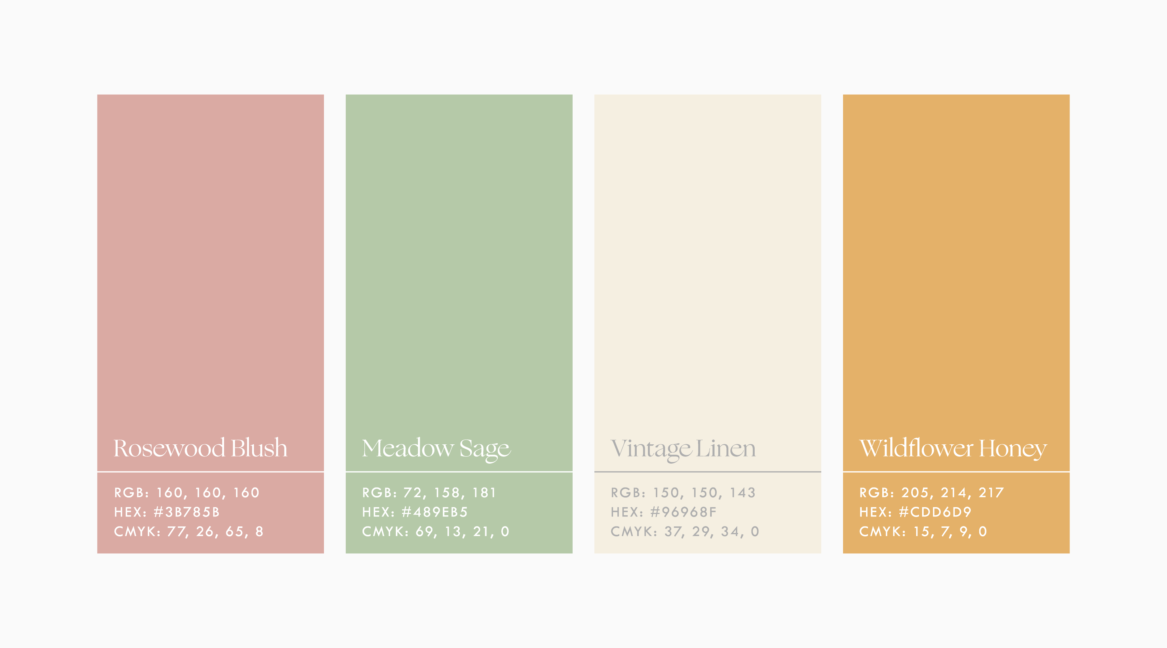 blush color palette code