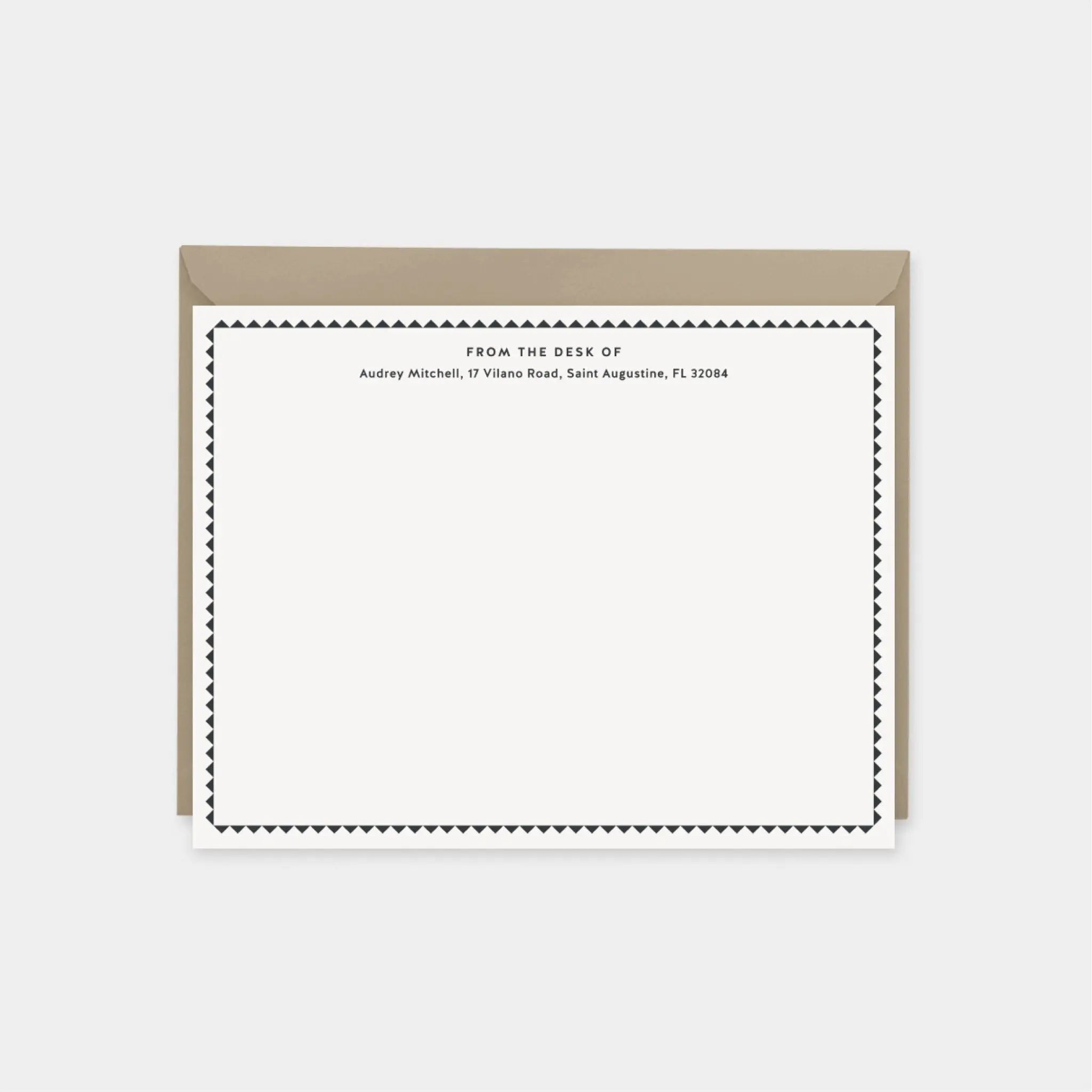 Decorative Border Note Cards II – The Design Craft