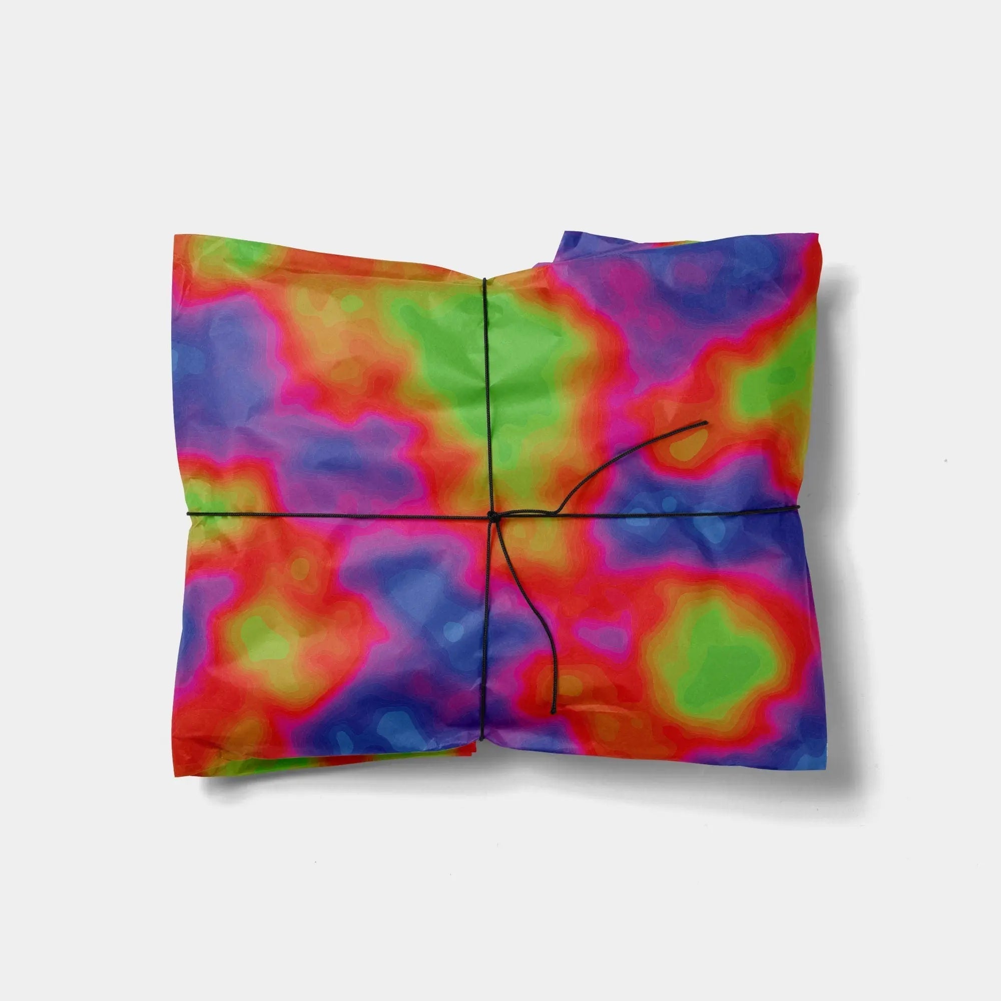 Neon Heat Map Gift Wrap at The Design Craft