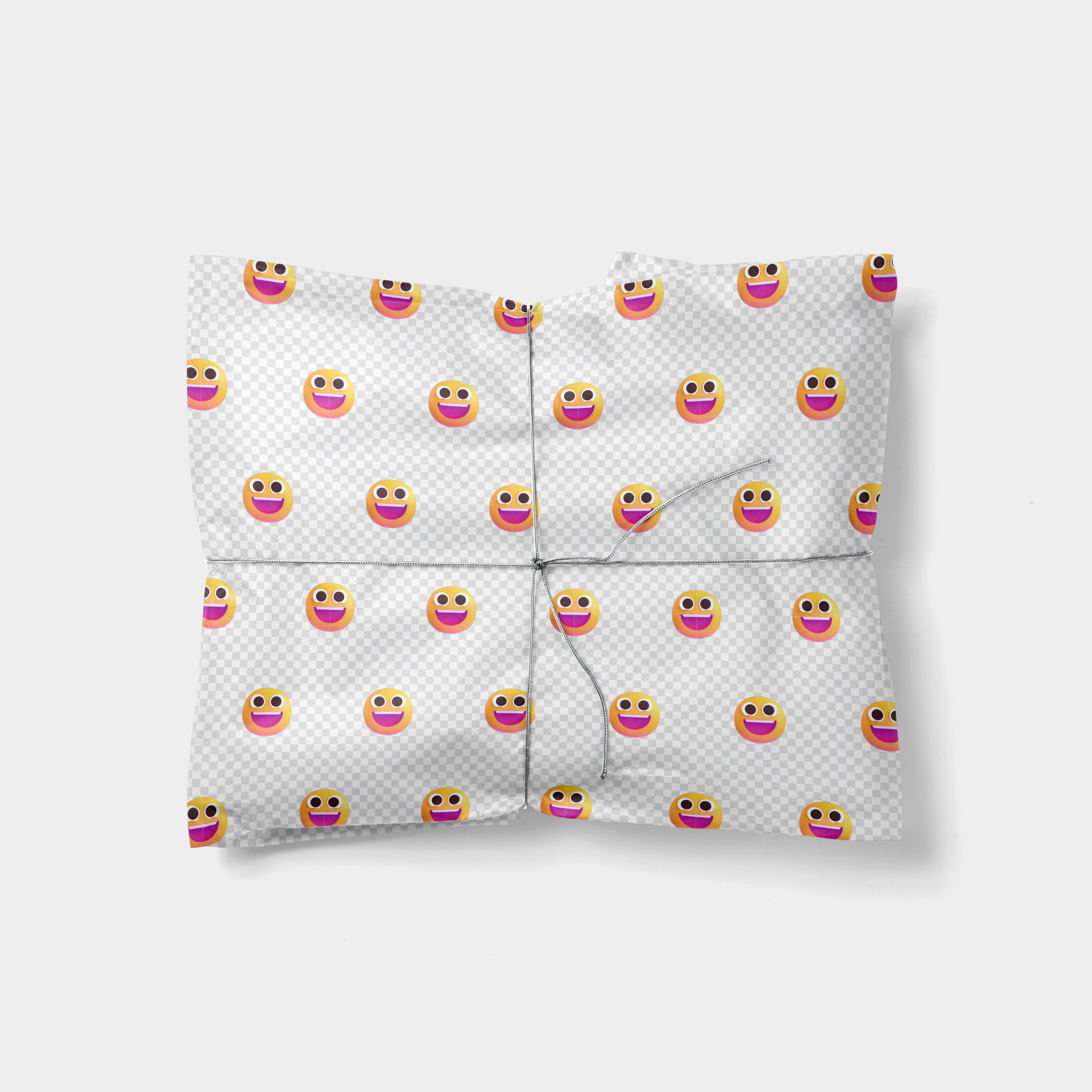Smiley Face Emoji Gift Wrap – The Design Craft
